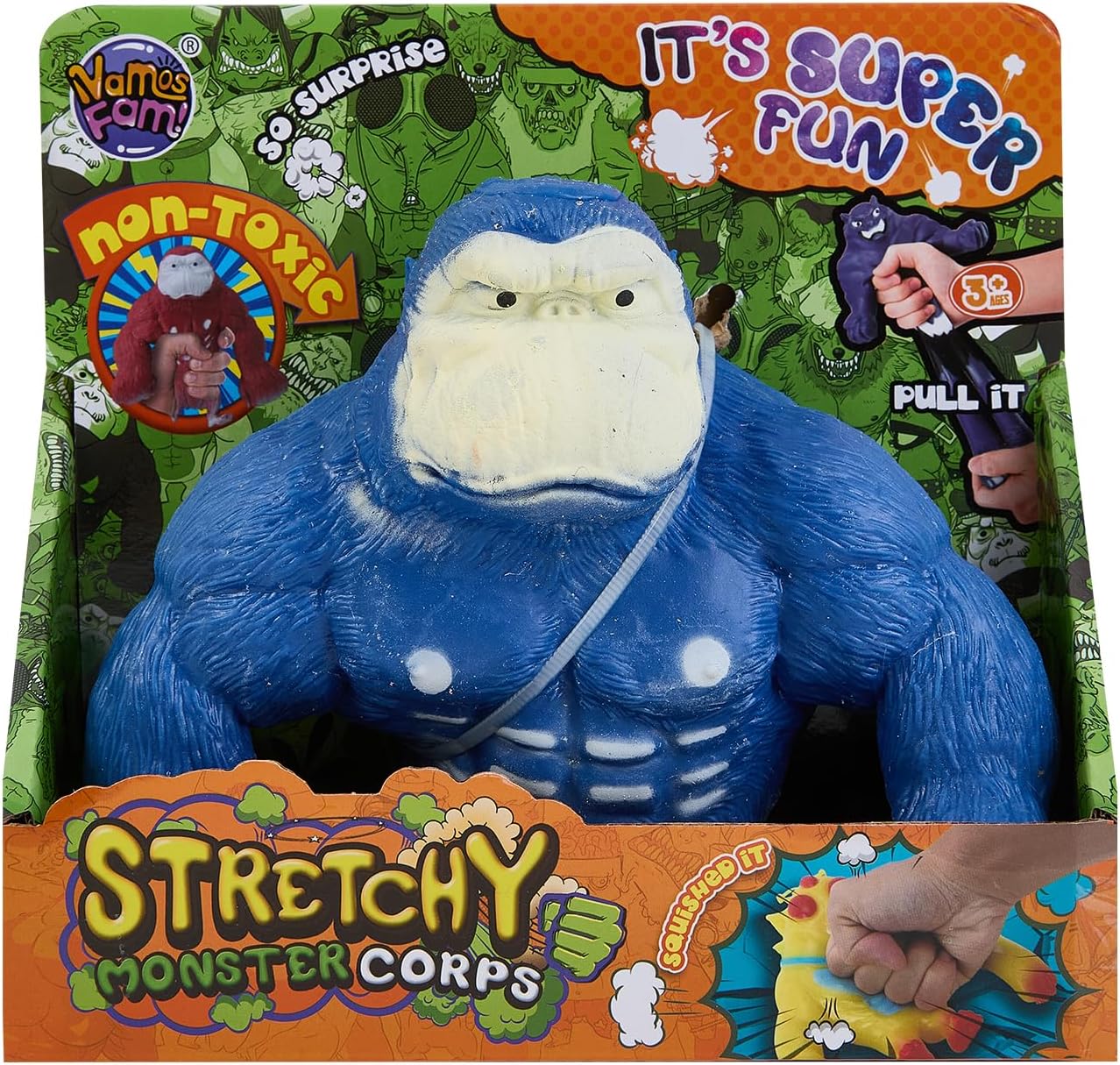 JUGUETE MONSTER CORPS STRETCHY– Distrimass